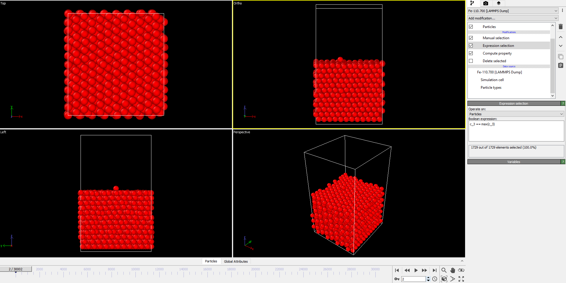 Expression Selection Select Only Maximum Value Of Each Frame Forum