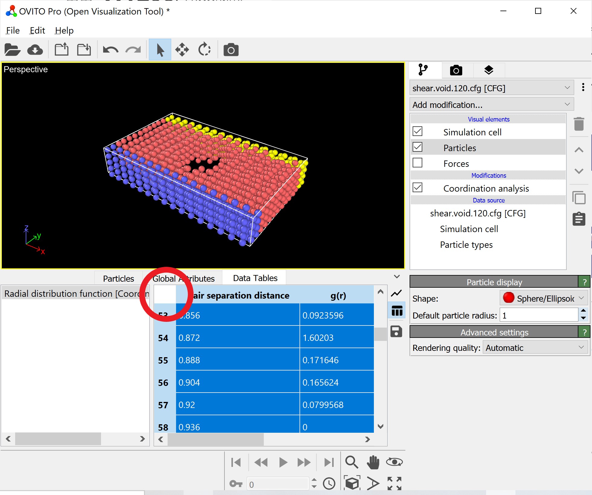 Ovito Open Visualization Tool Scientific Visualization Cannot Finish