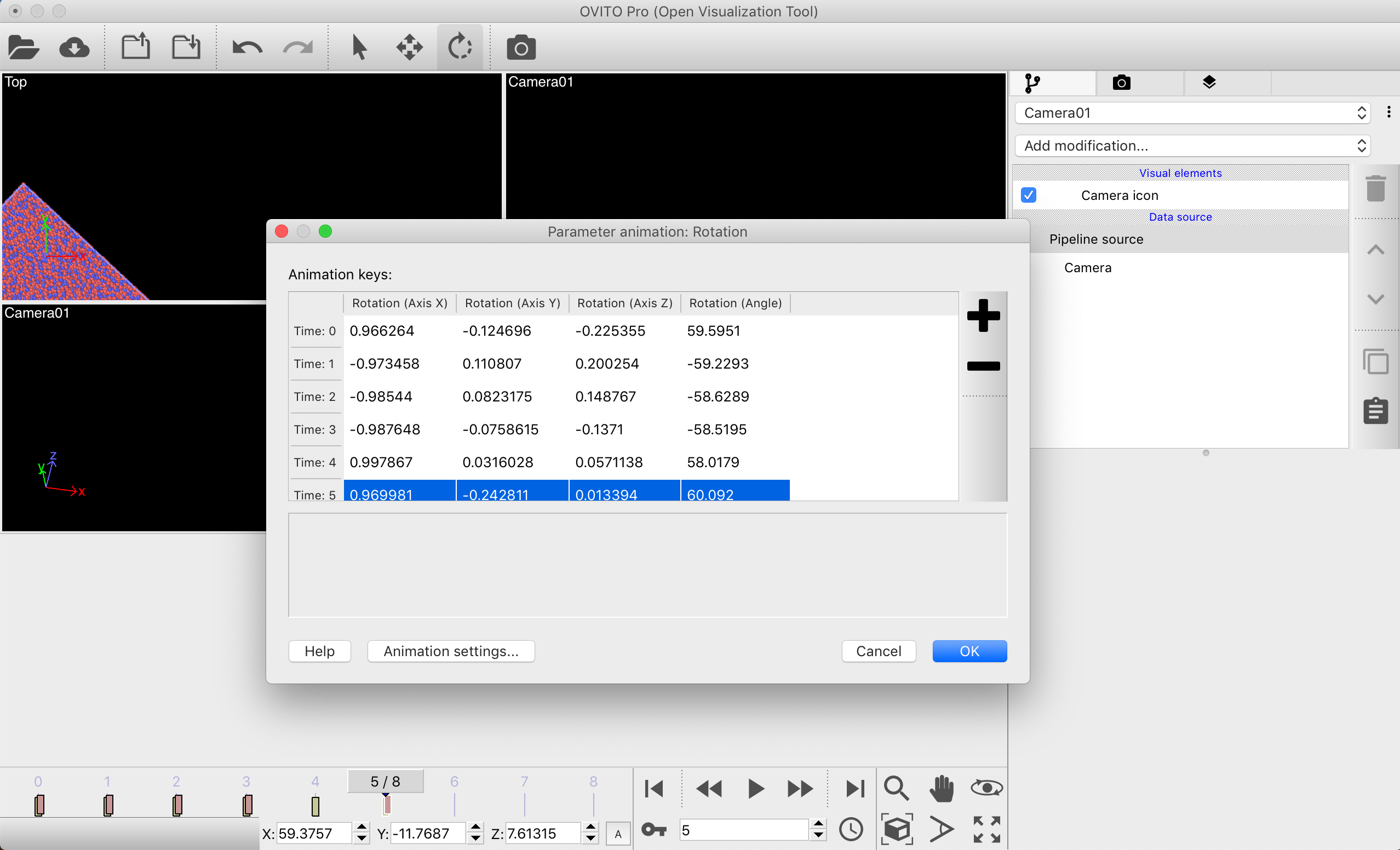 Rendering movie with varying camera angle – Forum – OVITO – Open ...