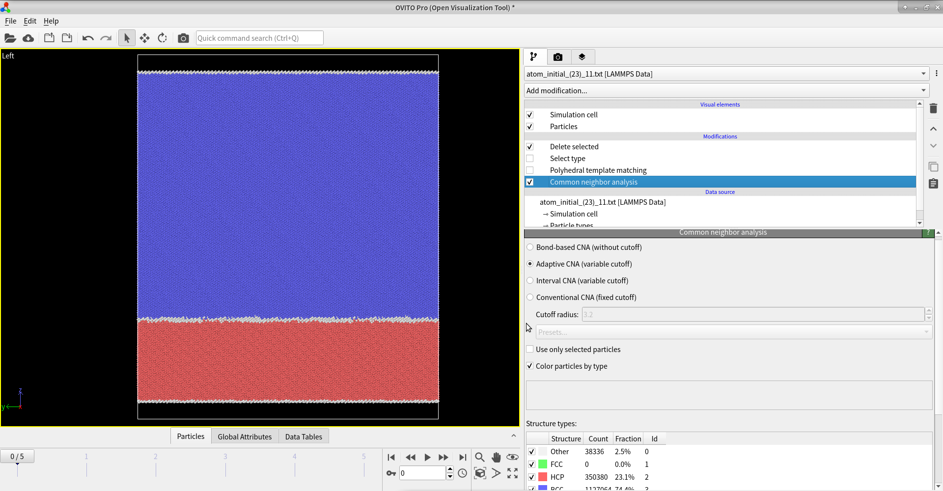 Problems When Using Polyhedral Template Matching Ptm Modifier Forum