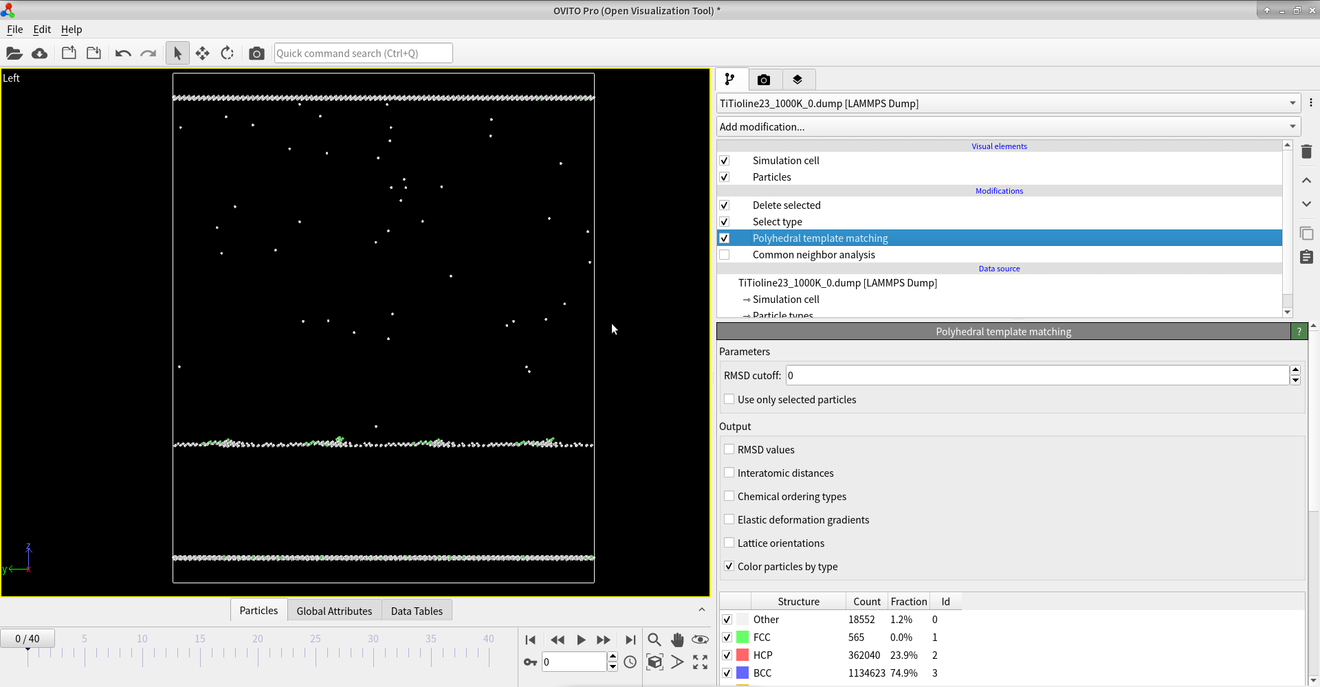Problems When Using Polyhedral Template Matching Ptm Modifier Forum