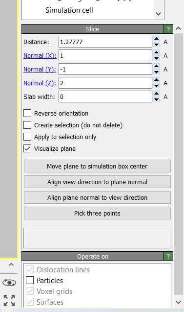 Planes – Forum – OVITO – Open Visualization Tool