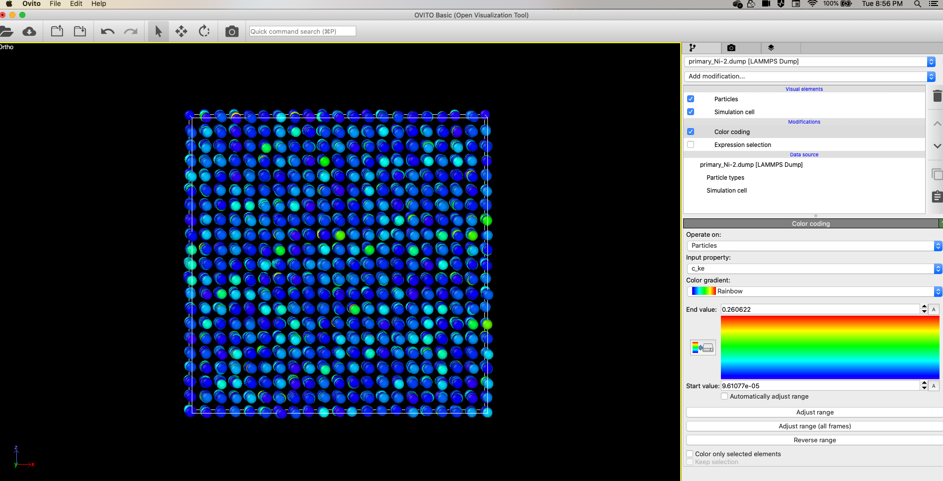 Expression Select Not working – Forum – OVITO – Open Visualization Tool