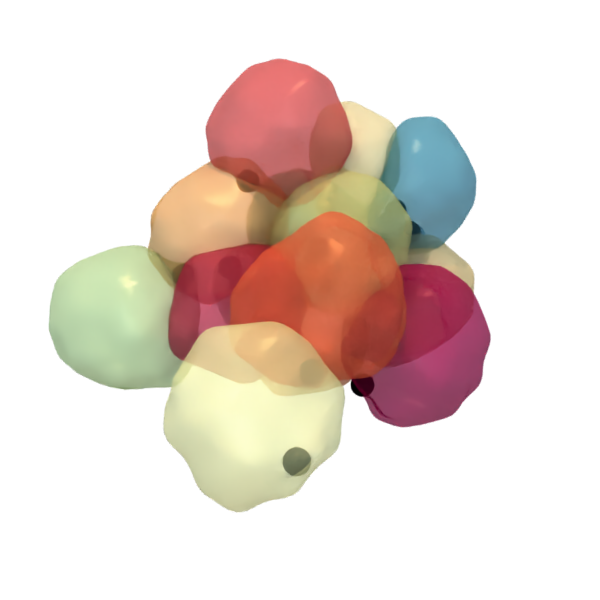 Surface mesh on individual molecules – Forum – OVITO – Open ...