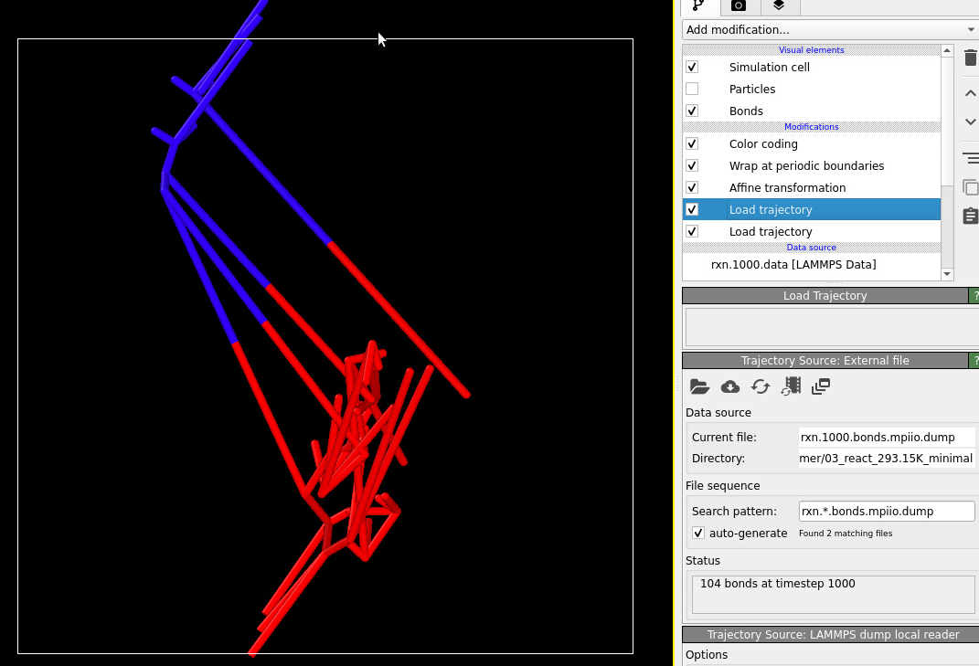 bonds trajectory – Forum – OVITO – Open Visualization Tool