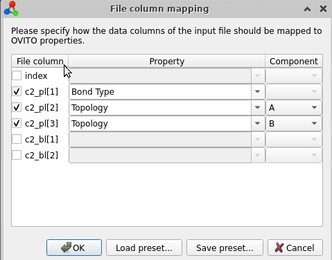 bonds trajectory – Forum – OVITO – Open Visualization Tool