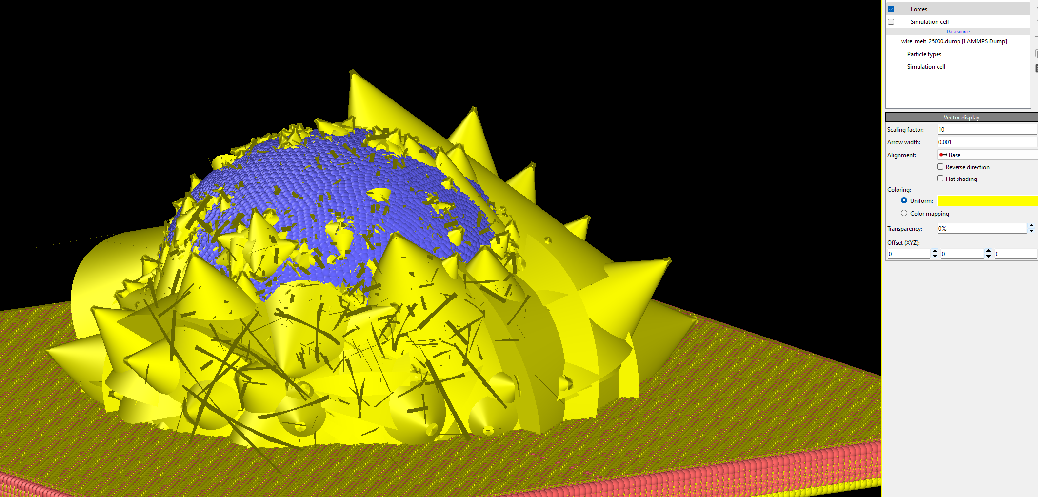 Vector Display Forum Ovito Open Visualization Tool
