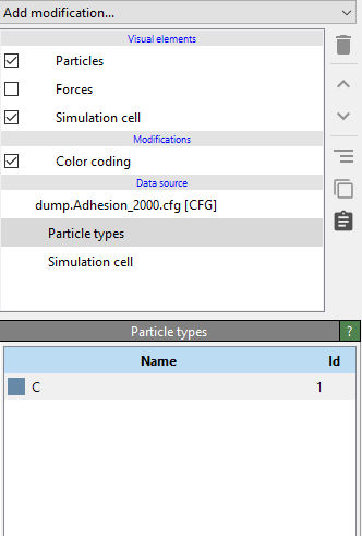 How to display all the particle types? – Forum – OVITO – Open ...