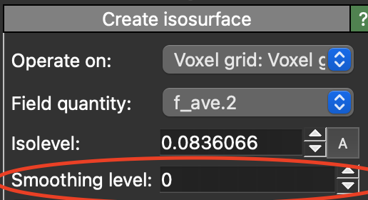 How To Get Smooth Isosurface Forum Ovito Open Visualization Tool