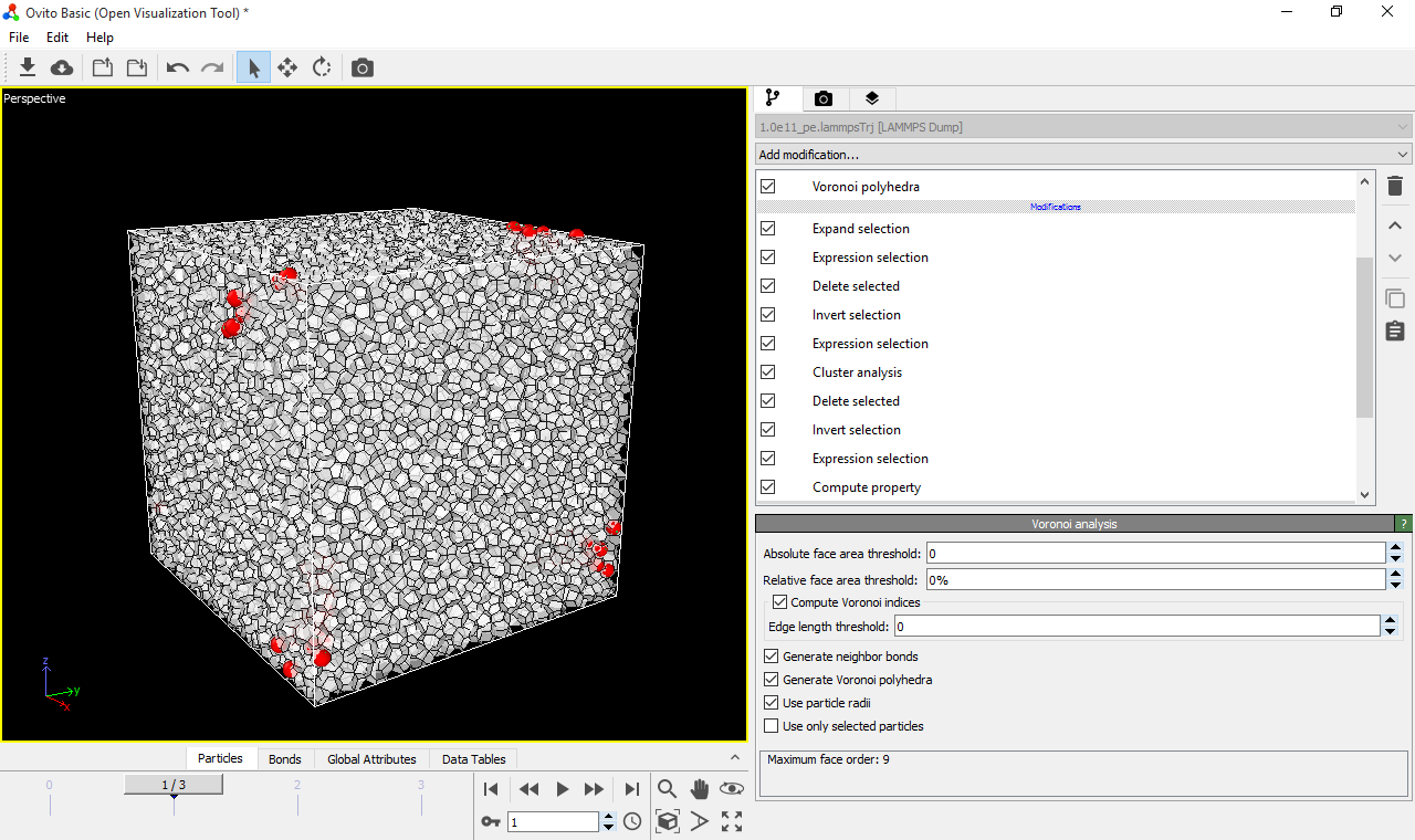 connection between voronoi cells – Forum – OVITO – Open Visualization Tool